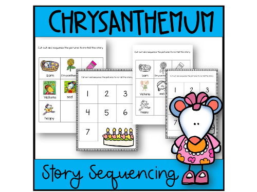 Chrysanthemum Sequencing Activity | Teaching Resources
