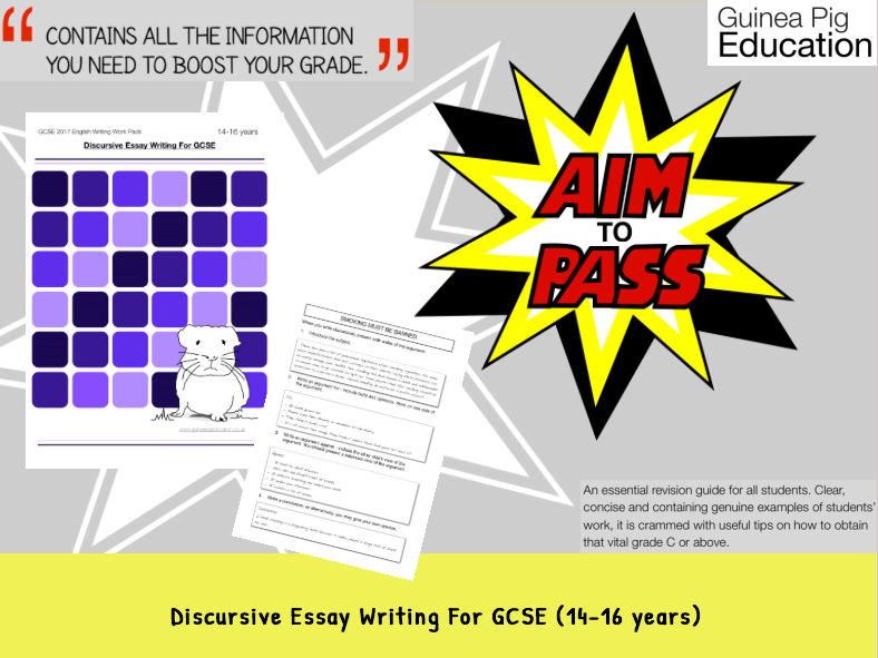Discursive Essay Writing For GCSE Creative Writing GCSE English