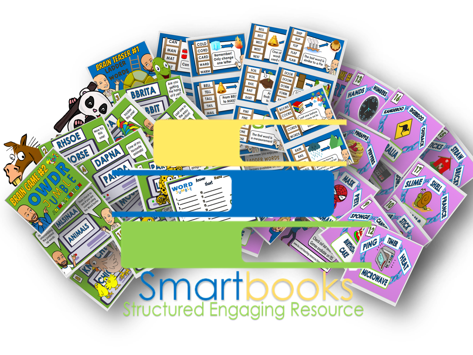 Brain Games 1 3 Word Ladders Jumble Links English Skills