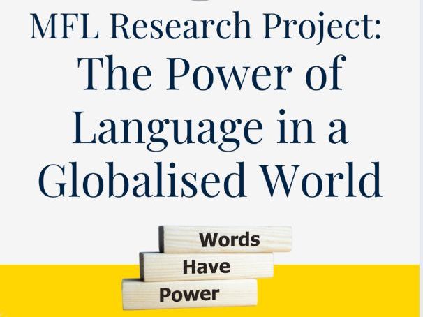 MFL Super Curricular Project | Teaching Resources