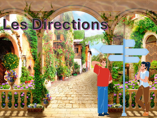 Les Directions Lesson | Teaching Resources
