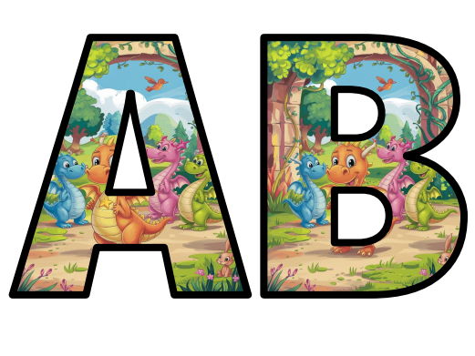 Julia Donaldson Book Zog New Cover Lettering Set Display Title Letters ...