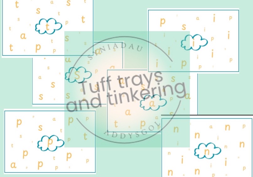 SATPIN phonics phase 1 find the letter early years nursery reception ...