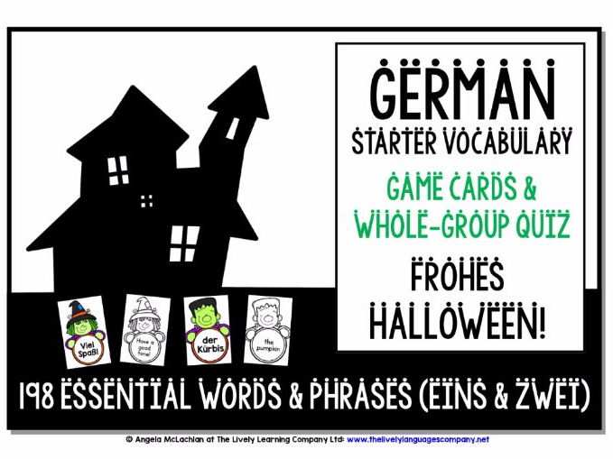 Primary German resources: parts of the body