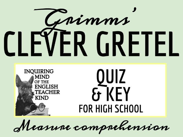 "Clever Gretel" by the Brothers Grimm Resource Bundle | Teaching Resources