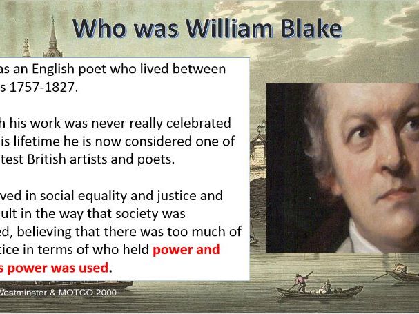 London (Blake): Power and Conflict | Teaching Resources