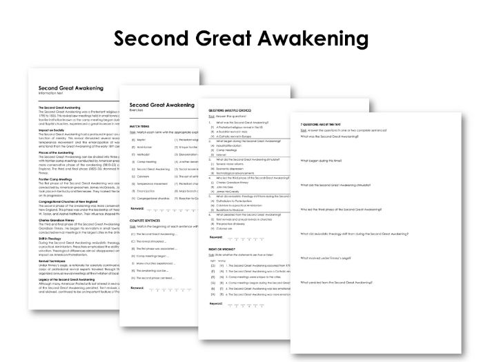 Second Great Awakening | Teaching Resources