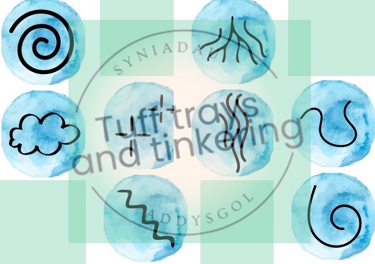 winter mark making ks1 ps1 eyfs nursery reception foundation phase | Teaching Resources