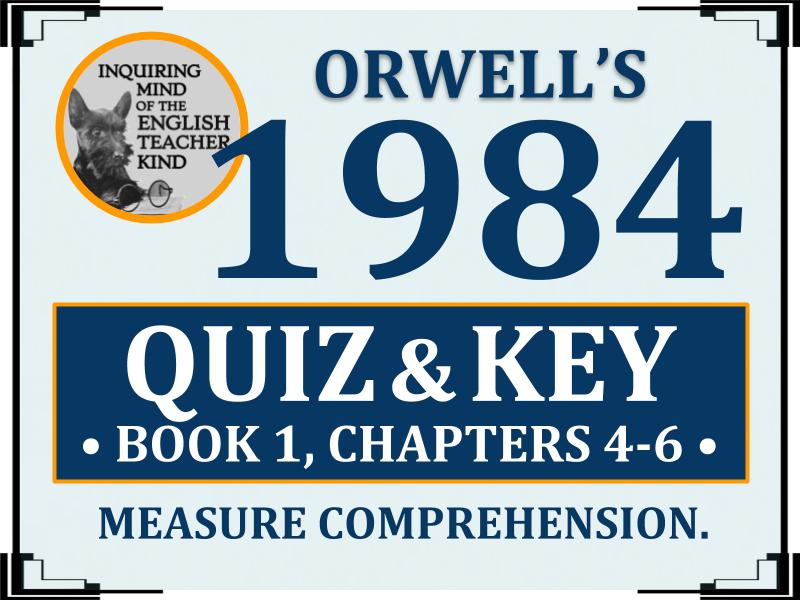 1984 Book 1, Chapter 4 Summary – YORV