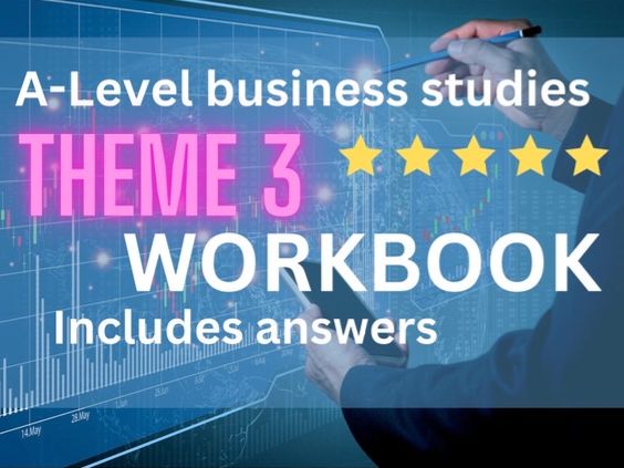 Theme 1,2, and 3 workbook A-LEVEL BUSINESS Edexcel | Teaching Resources