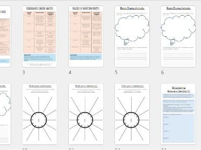 GCSE Dance Written Exam Section C A Linha Curva Revision Booklet ...
