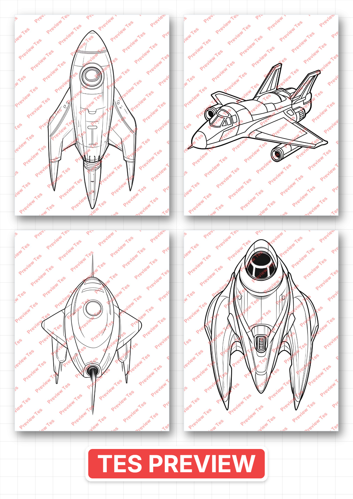Spacecraft Colouring Pages | 65 Space Rockets & UFO Worksheets for ...