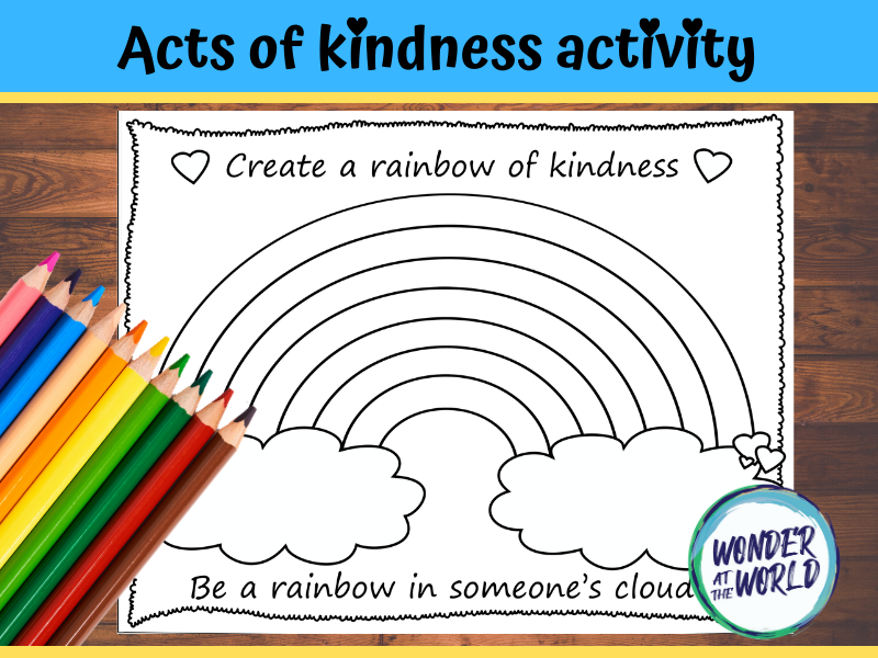 Create a rainbow of kindness | Teaching Resources