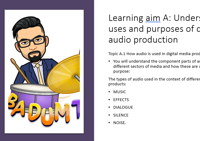 Unit 4 - Digital Audio Production Resources | Teaching Resources