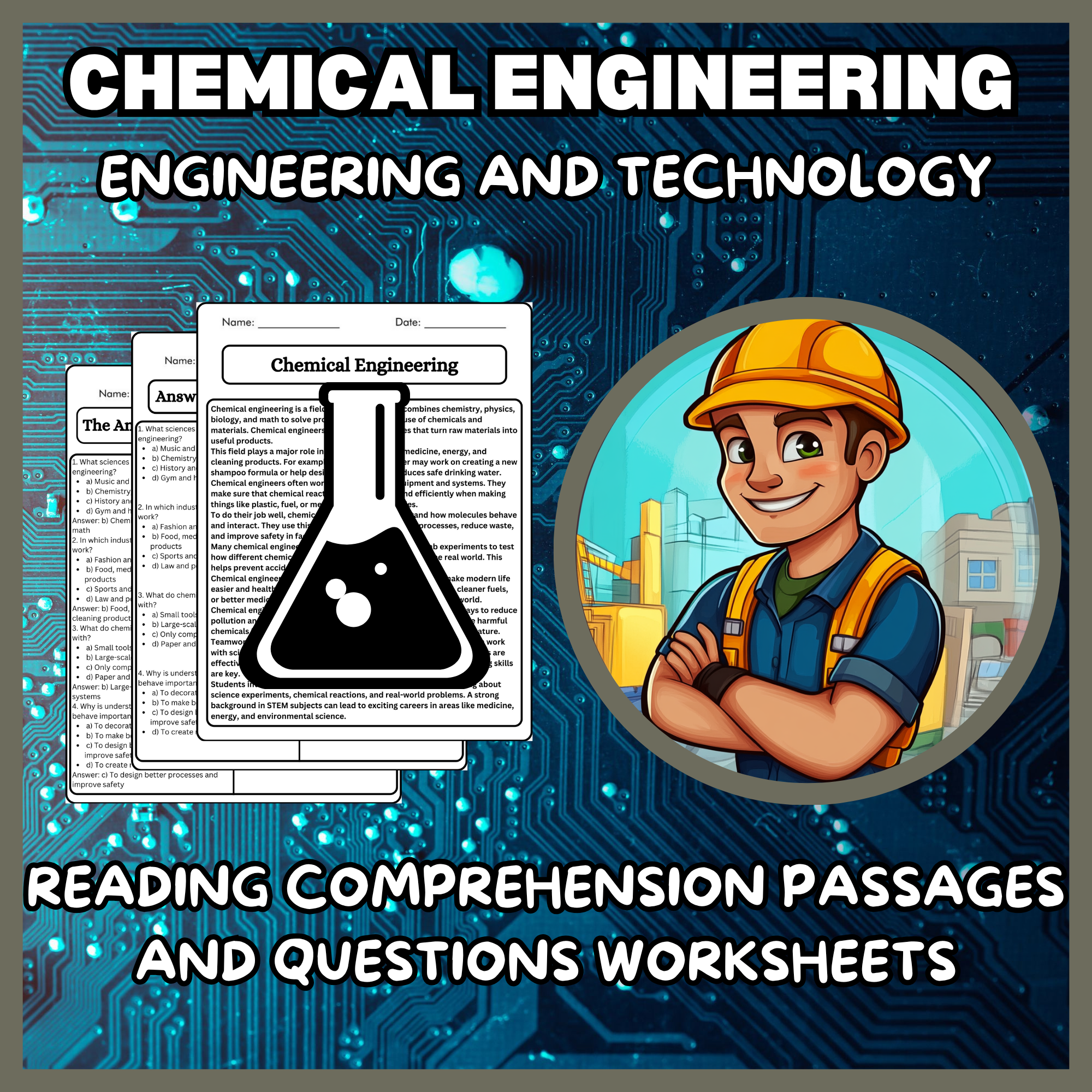 Chemical Engineering Reading Comprehension Passages & Questions ...