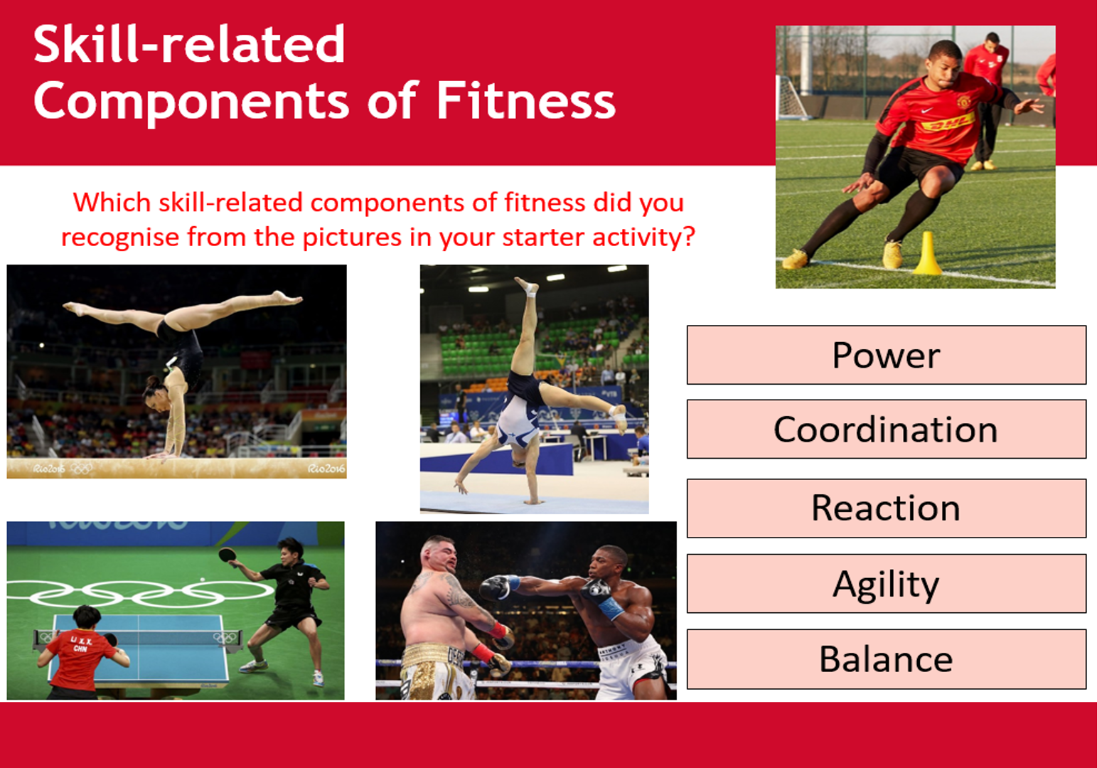 Components Of Skill related Fitness Unit 1 BTEC Sport Teaching Components Of Skill related Fitness Unit 1 BTEC Sport Teaching