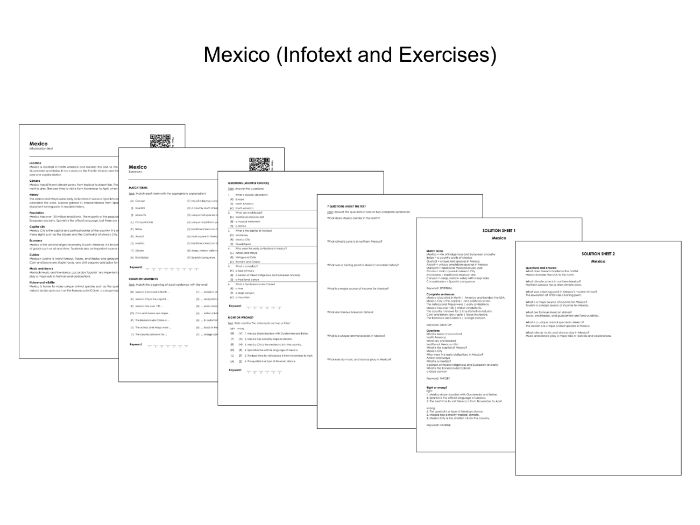 Mexico (Infotext and Exercises) | Teaching Resources