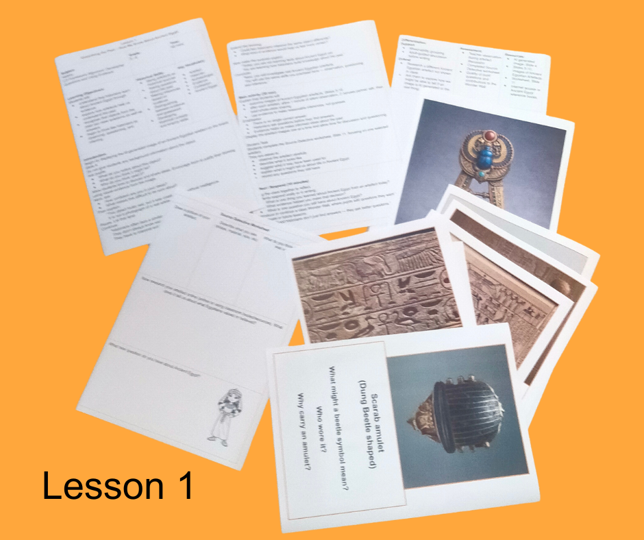Ancient Egypt History Project 6 Lesson Editable Planning & Resource ...