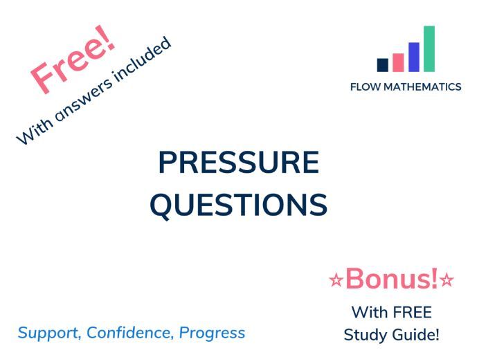 Pressure Teaching Resources