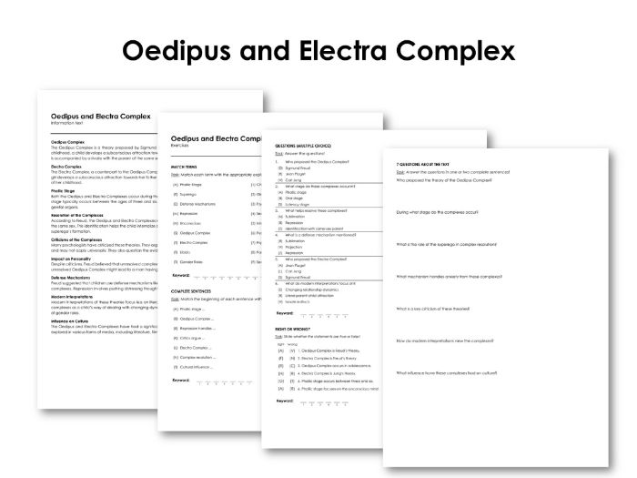 Oedipus and Electra Complex | Teaching Resources