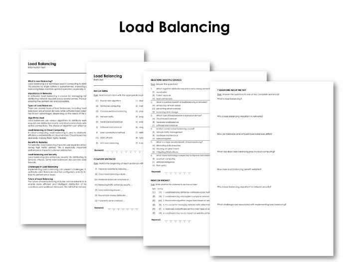Load Balancing | Teaching Resources