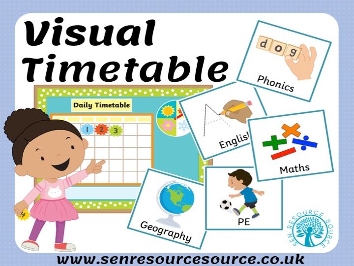 Visual Timetable | Teaching Resources