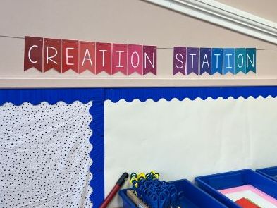 Creation Station Display | Teaching Resources