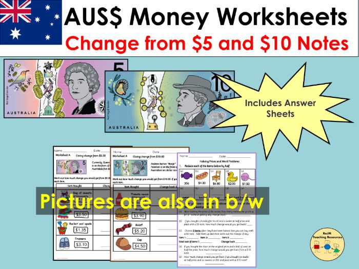 Identifying Australian Coins K5 Learning Australian Money Activities 