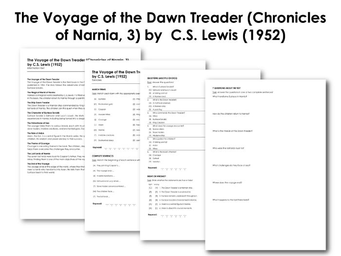 The Voyage of the Dawn Treader (Chronicles of Narnia, 3) by C.S. Lewis ...