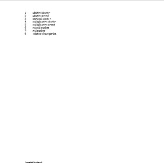 Real Numbers and Linear Equations Word Scramble for a Pre. Algebra ...