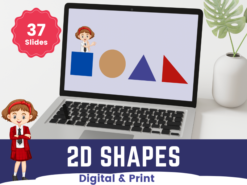 2D Shapes Interactive Digital Geometry Lesson And Activities For Year 