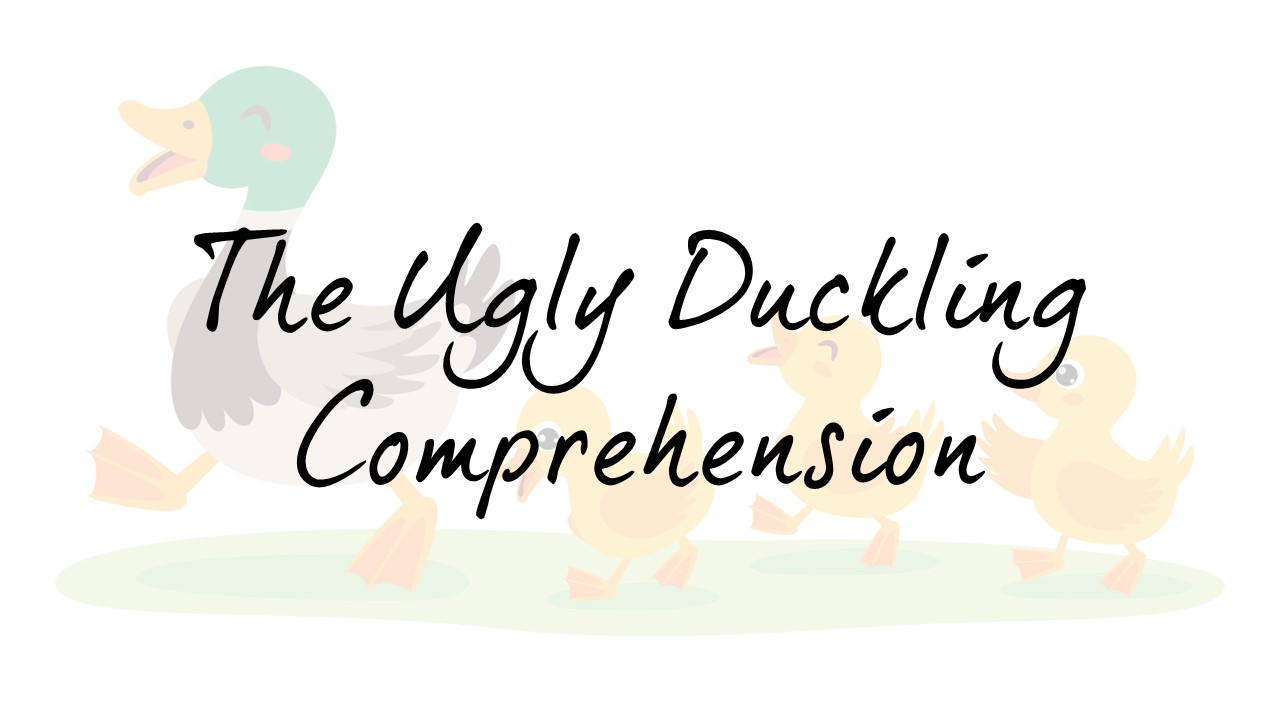 The Ugly Duckling Comprehension | Teaching Resources