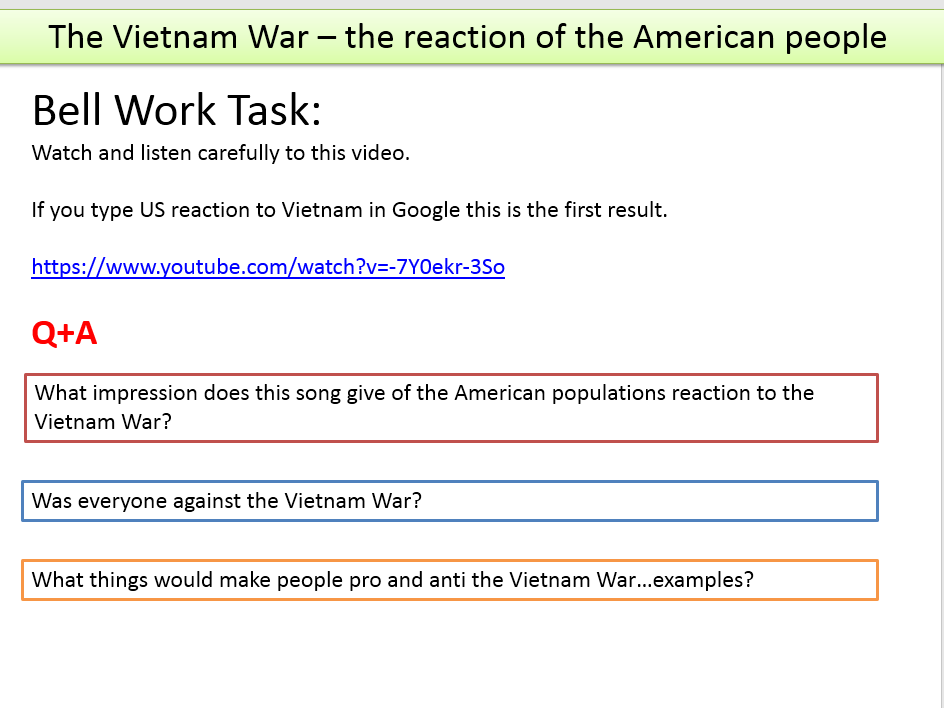 Vietnam War - Protest Movements - For and Against the Vietnam War ...