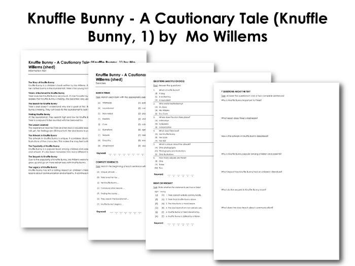 Knuffle Bunny - A Cautionary Tale (Knuffle Bunny, 1) by Mo Willems ...