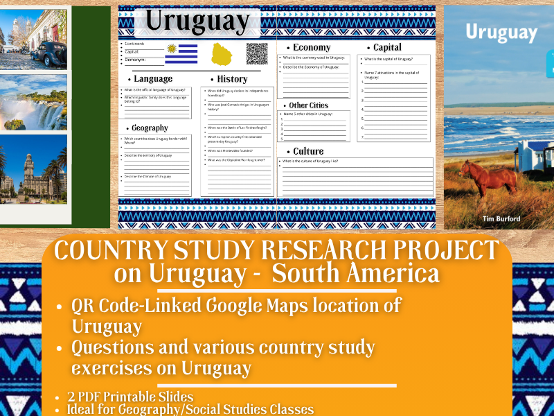 Country Study Research Project - Uruguay - Social Studies Report ...