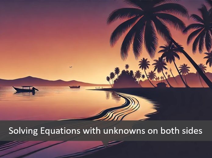 Solving equations with unknowns on both sides and brackets | Teaching ...