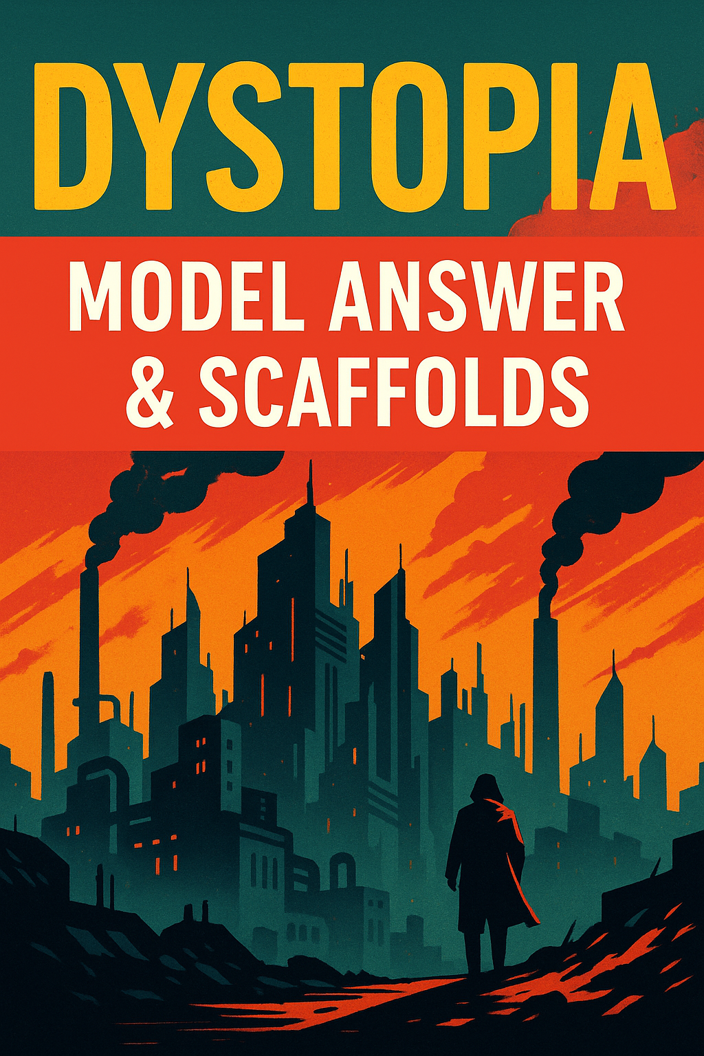 Dystopia: Unseen Dystopian Revision Pack — Model Answer & revision PPT ...