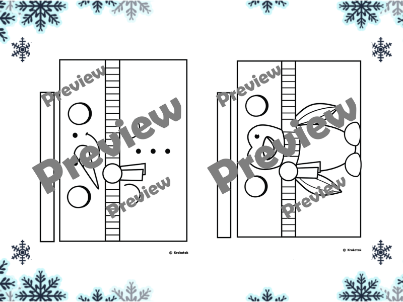 Winter Paper Roll Crafts : With Penguin and Snowman Paper Roll ...