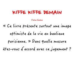 Faïza Guène : Kiffe kiffe demain A LEVEL FRENCH mock examination ...