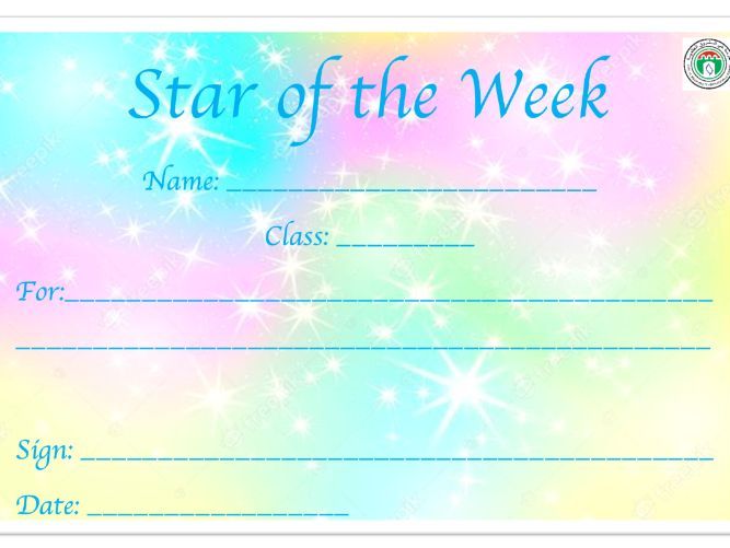 Star of the week certificates | Teaching Resources