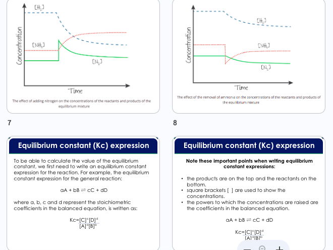 Reactivity 2.3 - How far? The extent of chemical change. New 2025 ...