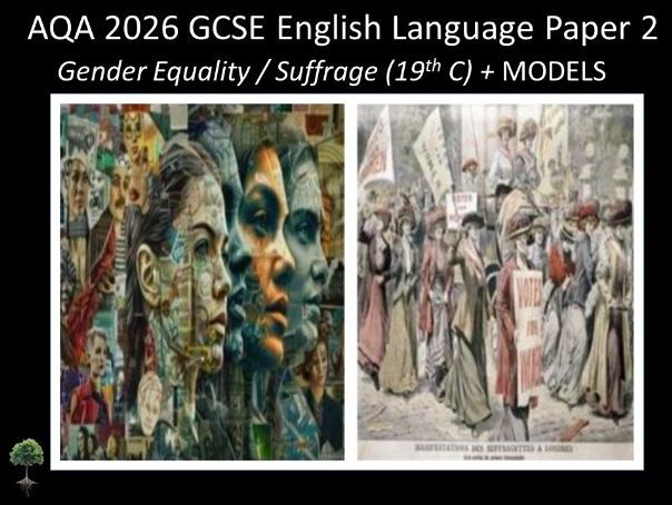 Four AQA 2026 GCSE English Language Paper 1 + 2 Mocks | Models ...