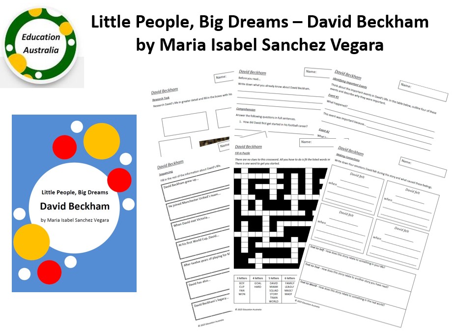 Little People, Big Dreams - David Beckham by Maria Isabel Sanchez ...