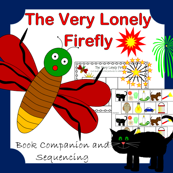 The Very Lonely Firefly book companion and sequencing- Eric Carle ...