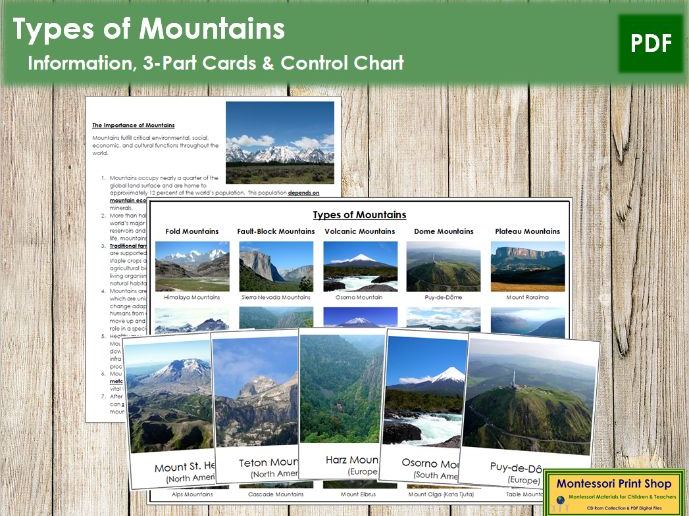 Primary mountains resources