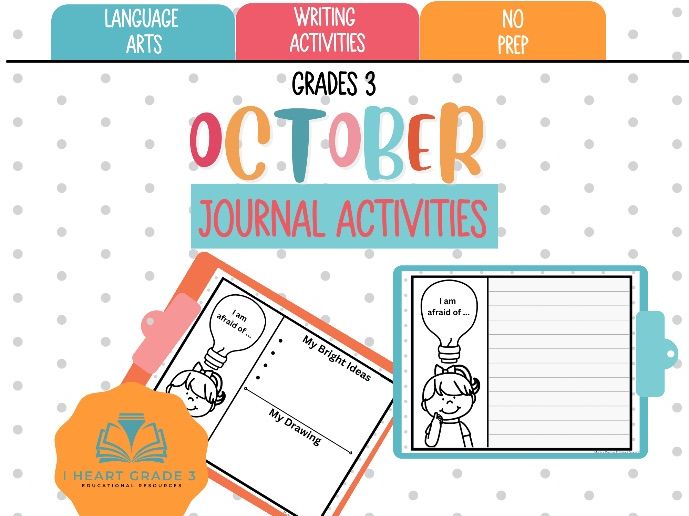 October Writing Activities | Teaching Resources