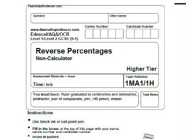 TheMathsProfessor's Shop - Teaching Resources - TES