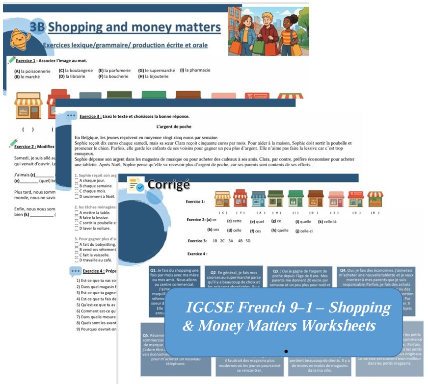 Shopping Money Matters Worksheets | Teaching Resources