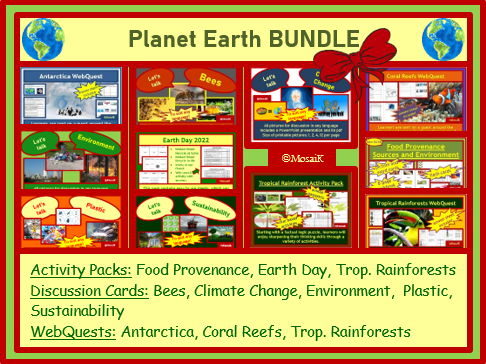 Sustainability Earth Day Environment BUNDLE | Teaching Resources