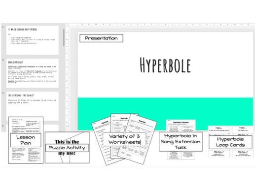 Hyperbole Lesson | Teaching Resources